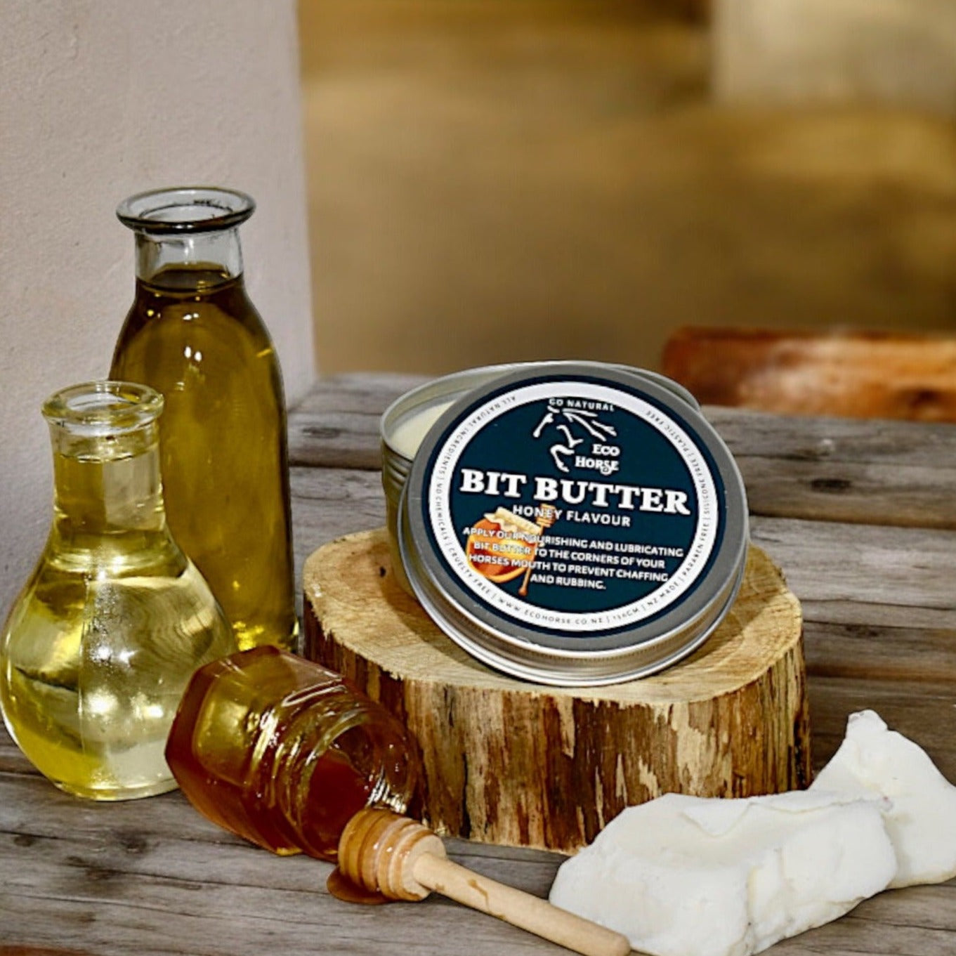 Bit Butter. All Natural Bit Butter for Horses. NZ made by Eco Horse.