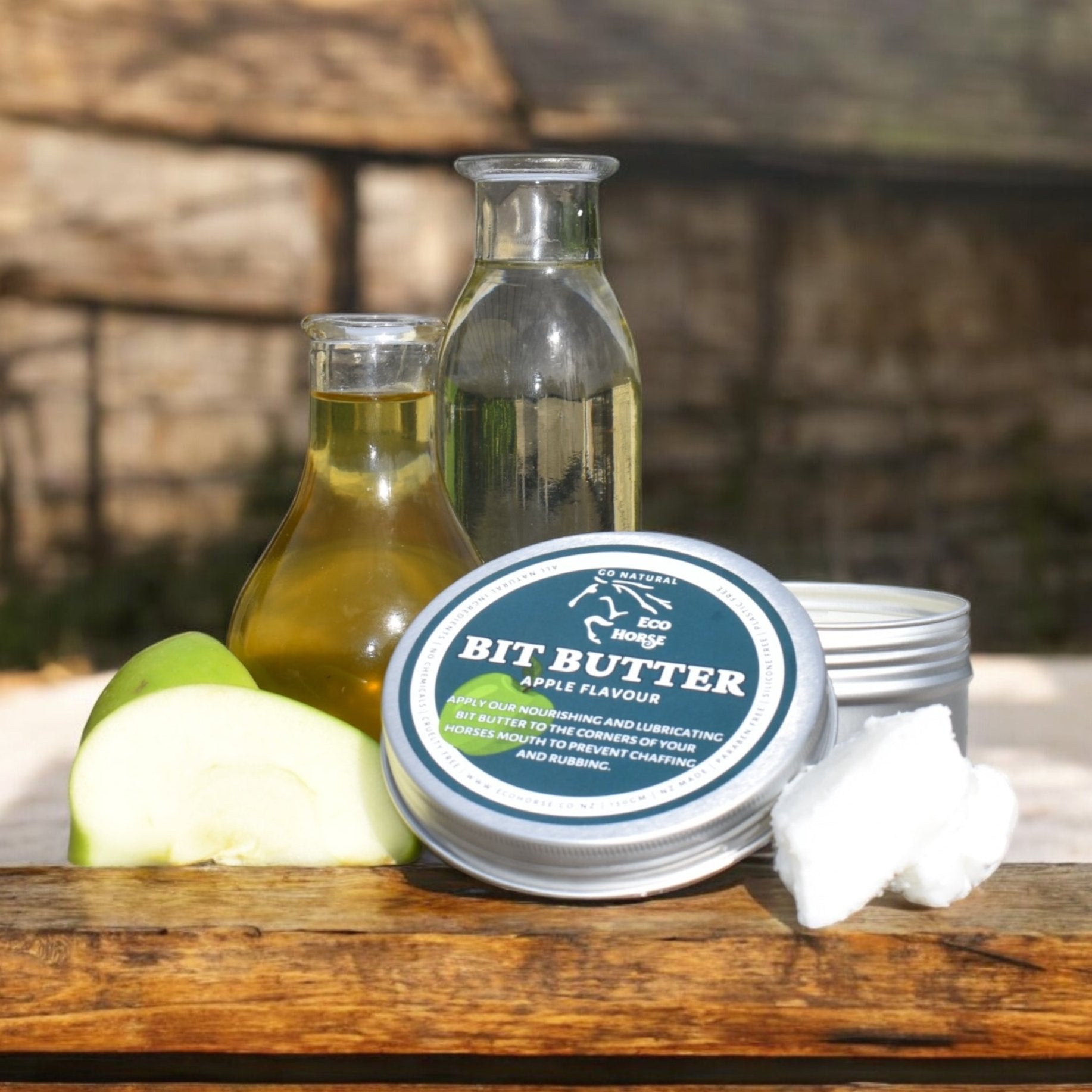 Bit Butter. All Natural Bit Butter for Horses. NZ made by Eco Horse.