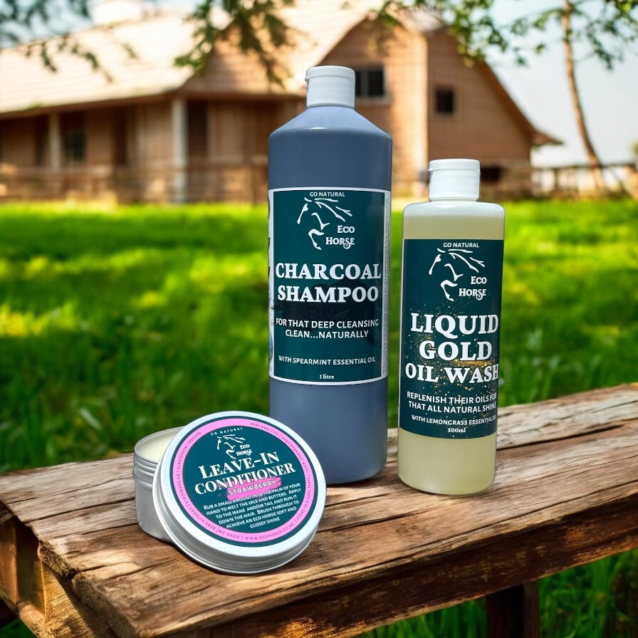 Horse Clipping Bundle. Equine Shampoo, Oil Wash & Conditioner – Eco Horse