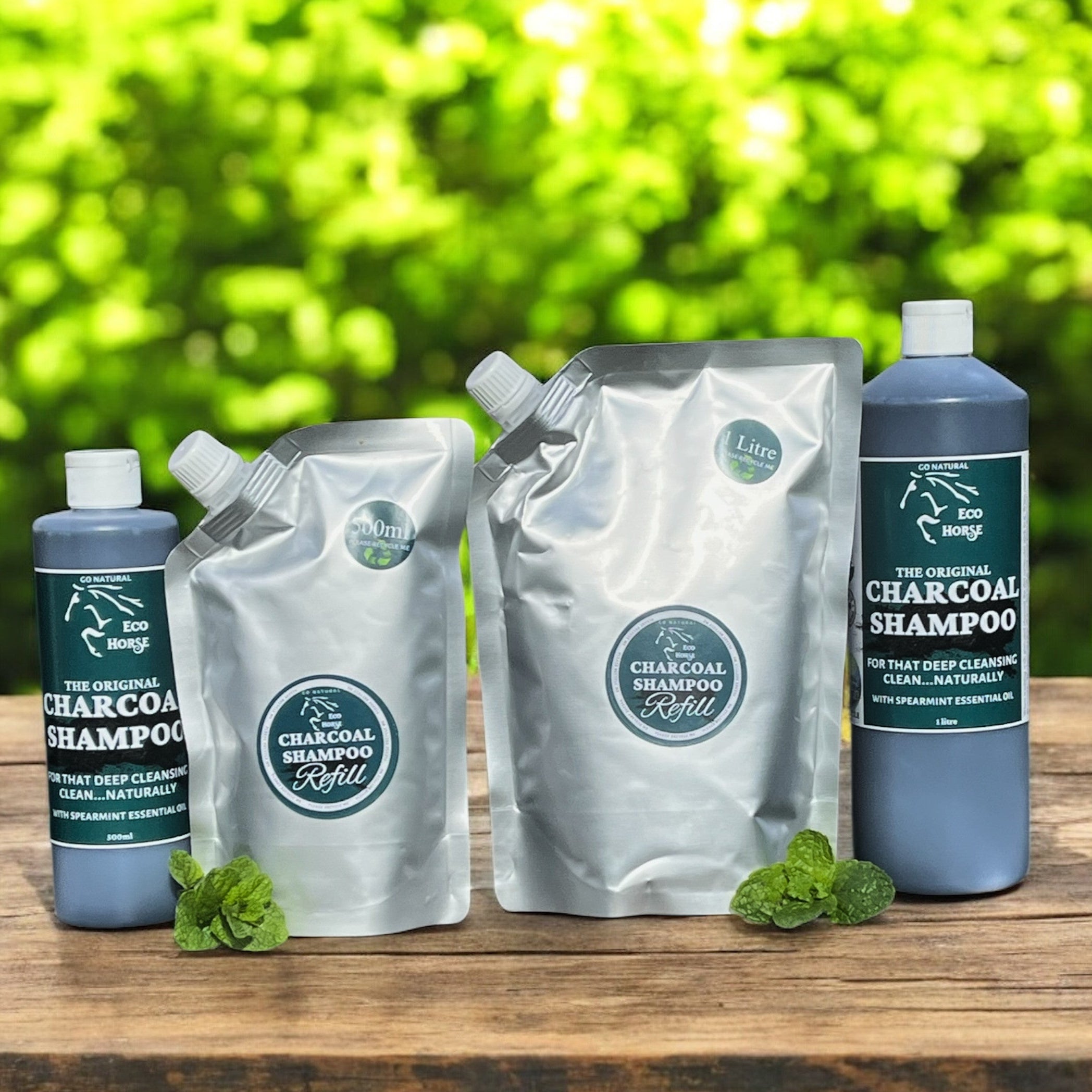 REFILL POUCH Charcoal Shampoo – Eco Horse
