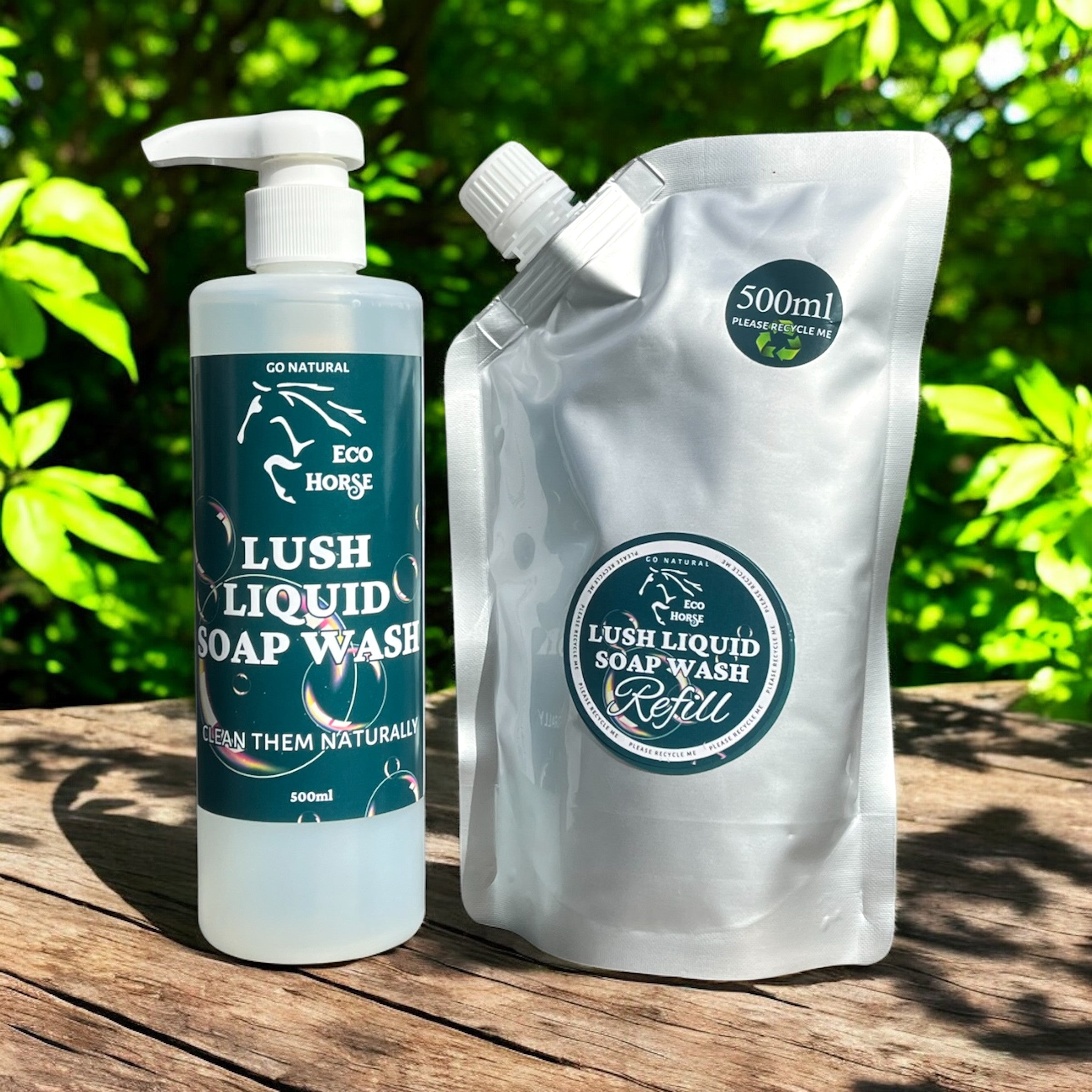 REFILL POUCH Lush Liquid Soap Wash – Eco Horse