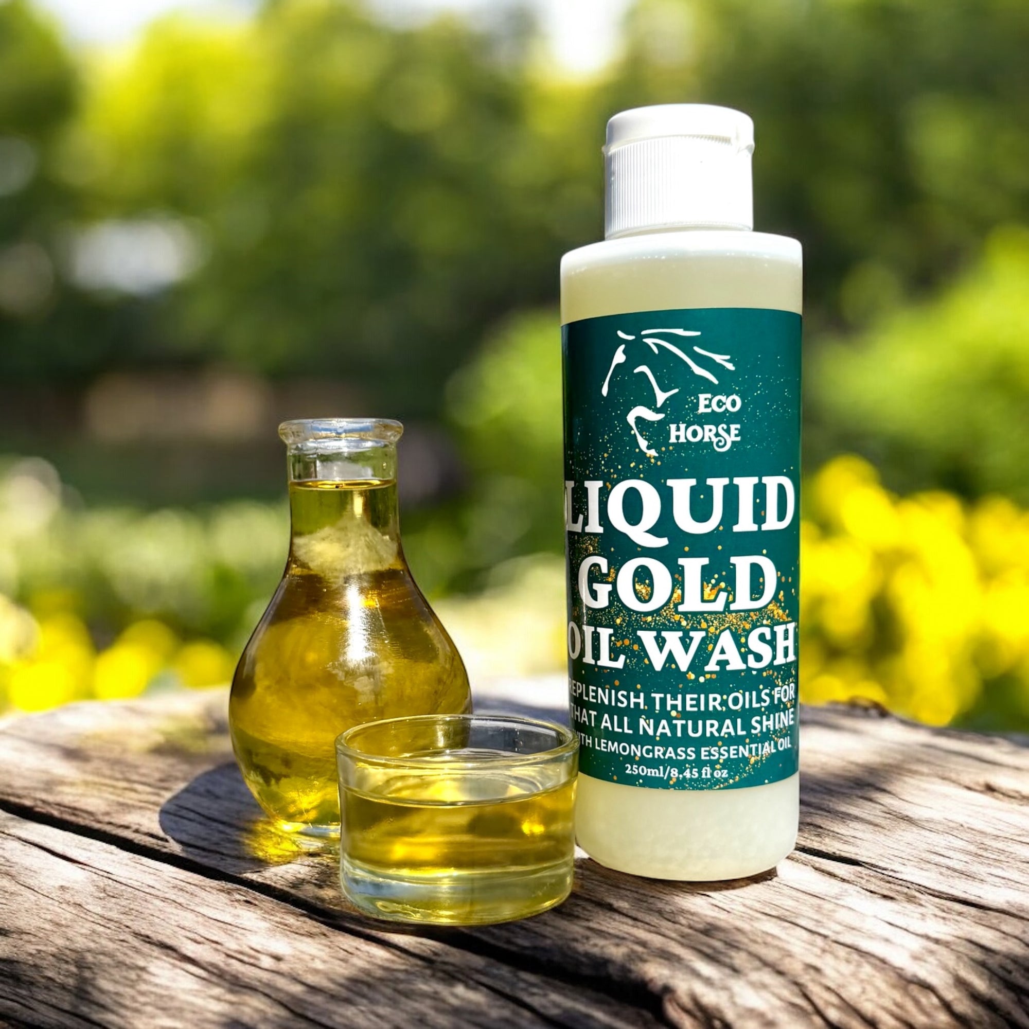 Liquid Gold Oil Wash for Horses. All natural horse grooming Oil Wash ...